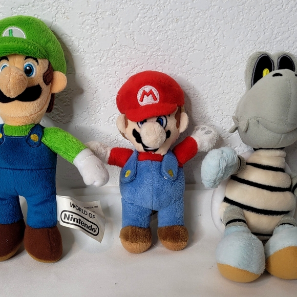 Nintendo | Toys | Nintendo Mario And Luigi Plush Toy Set | Poshmark